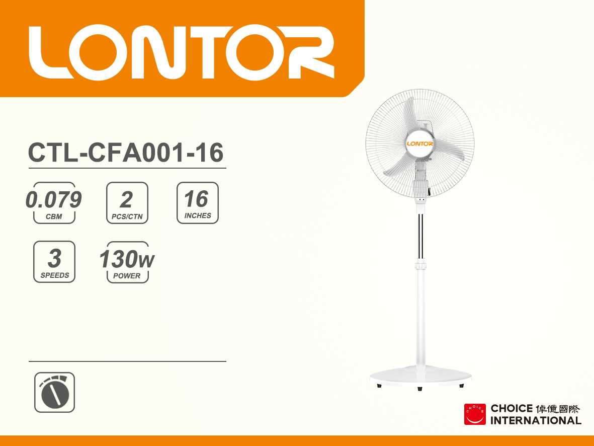 Lontor Non-Rechargeable Fan – ACCERON
