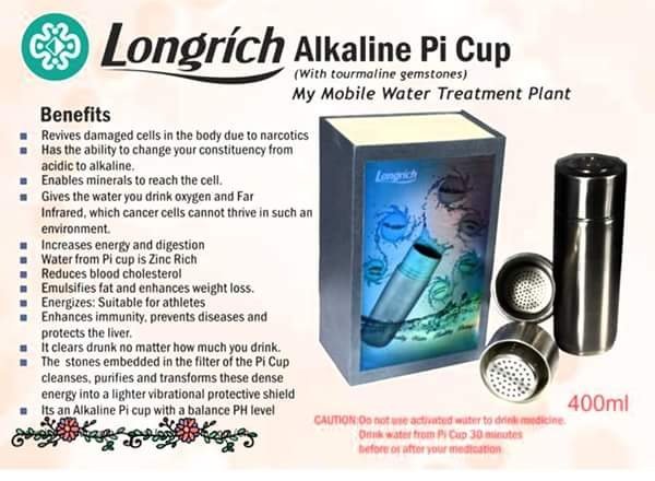 Longrich Alkaline Pi Cup – ACCERON